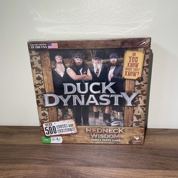 cardinal | Games | Nwt Duck Dynasty Redneck Wisdom Family Party Game ...